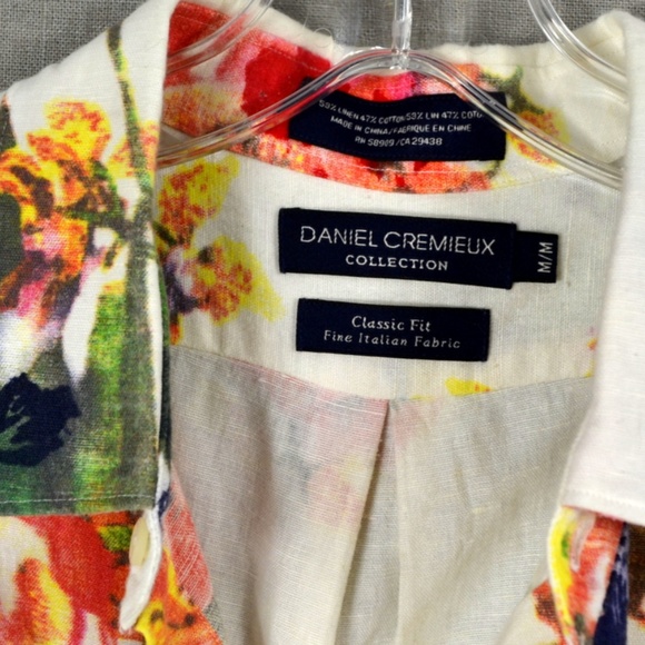 Daniel Cremieux | Shirts | Daniel Cremieux Collection Mens Linen Shirt ...